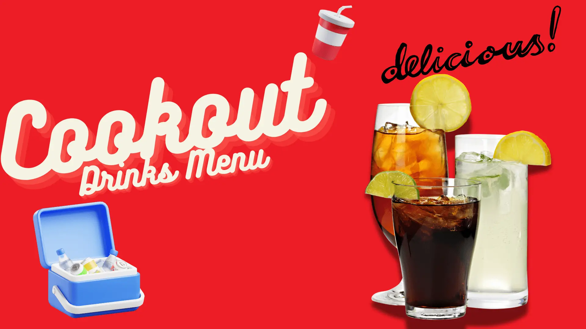 Cookout Drinks Menu with Latest Prices USA 2025